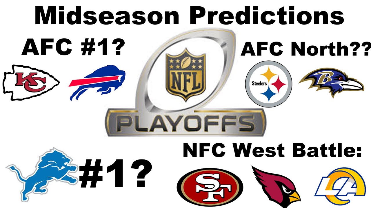 NFL 2024 Midseason Playoff Predictions - YouTube