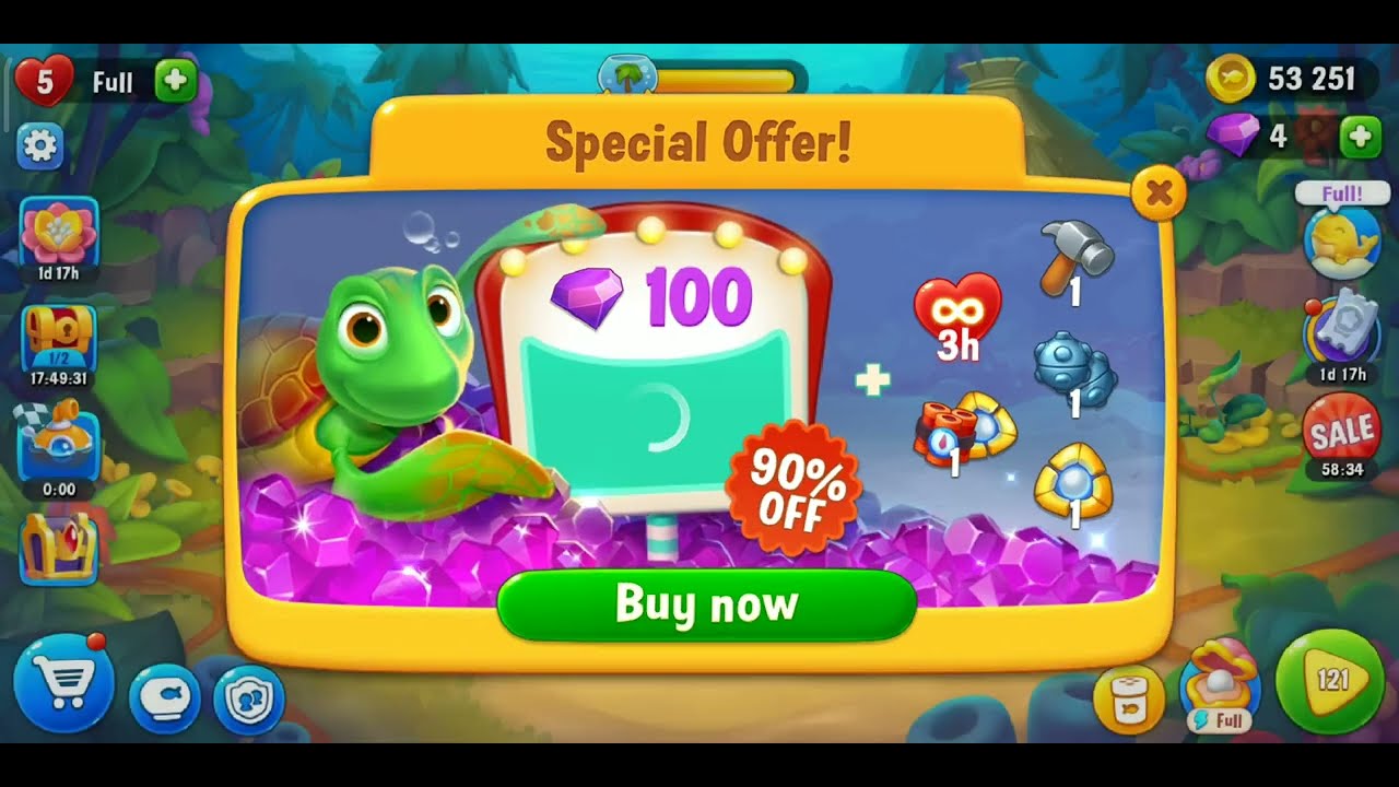 Fishdom Android Game Level 120 to 127 Complete Pak Gamer Gameplay - YouTube