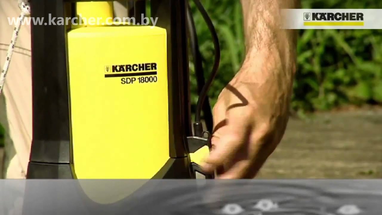 Погружные насосы для чистой и грязной воды Karcher SCP 16000 и SDP ...