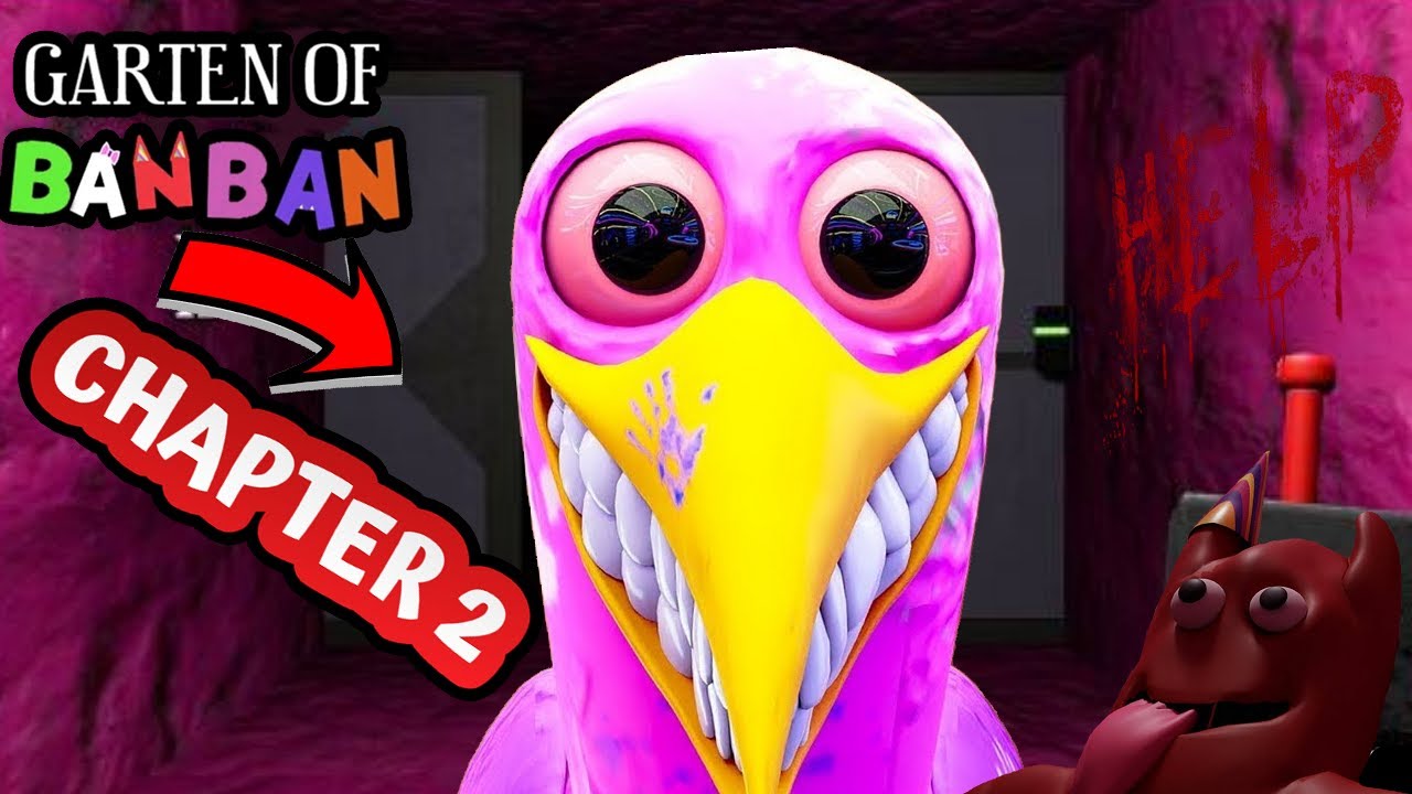 Garten Of Banban Chapter 2 All Bosses Opila Bird Need Help Banban Youtube