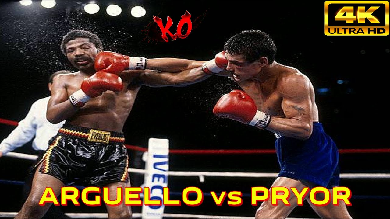 Alexis Arguello (Nicaragua) vs Aaron Pryor (USA) | KNOCKOUT Fight | 4K ...