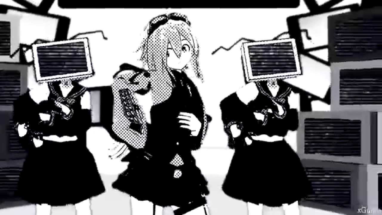 【MMD 】 【VOCALOID Original】 ECHO 【Gumi English】 【MANGA VERSION】 1080p ...