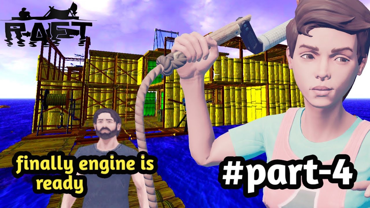 Crafting the Ultimate Raft Engine Items for|| #AssaultXArmy - YouTube