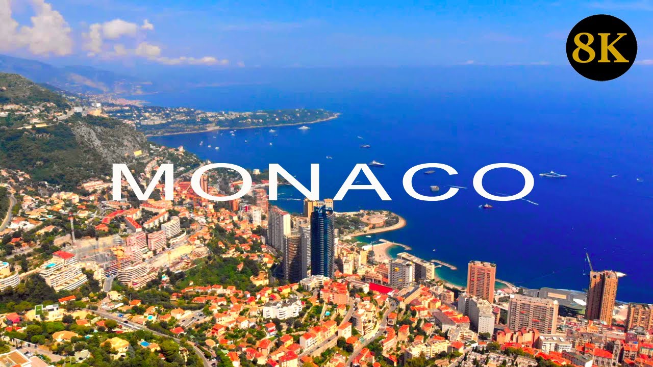 Monaco Travel Film with World in 8K - Beautiful Scenery With Elgar ...