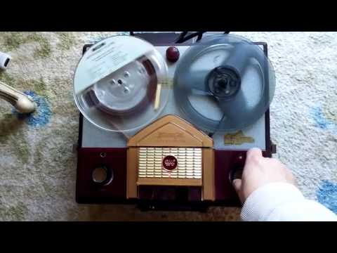 Wilcox Gay Recordio Reel To Reel Tape Machine Vintage Antique - YouTube