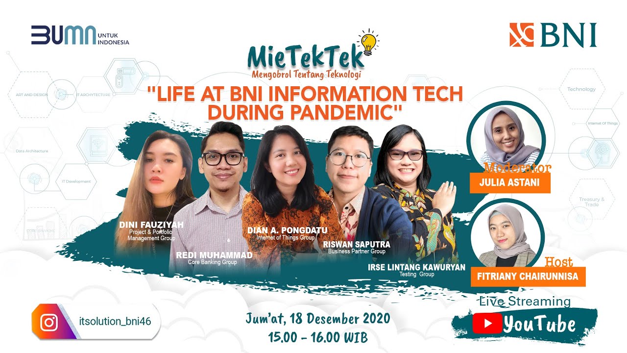 "Life at BNI Information Tech During Pandemic" - YouTube