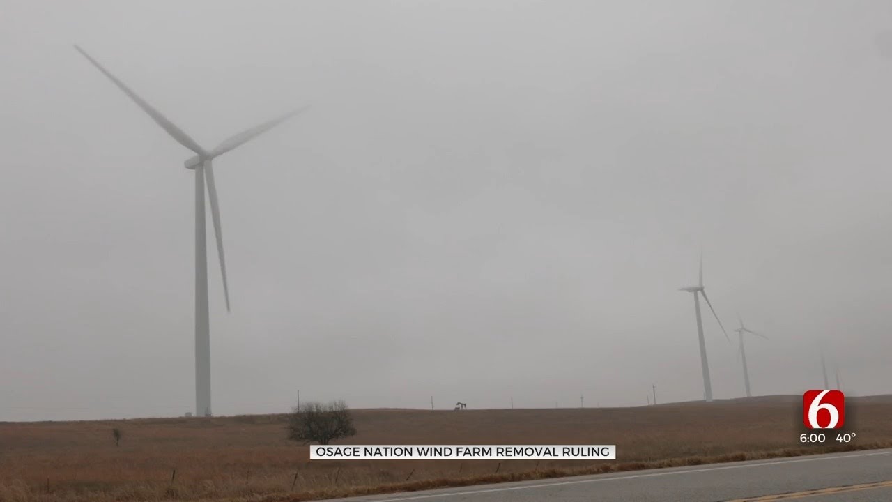 Federal Judge Orders Removal Of Wind Farm In Osage County - YouTube