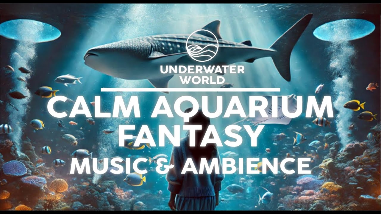 🎧Peaceful Music: POV You Are Looking at A Giant Aquarium. Beats For ...
