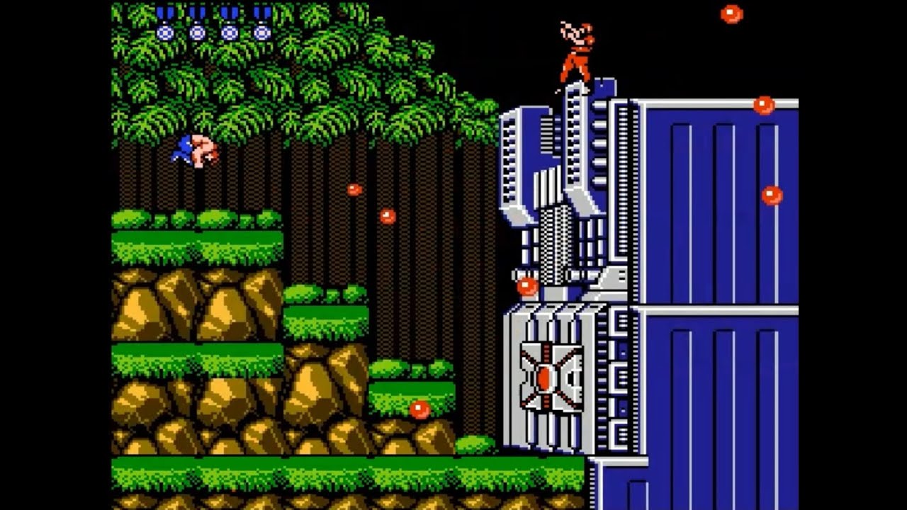 Contra Season 1 Level 1 | Retro Games | Old Contra | Old School Games ...