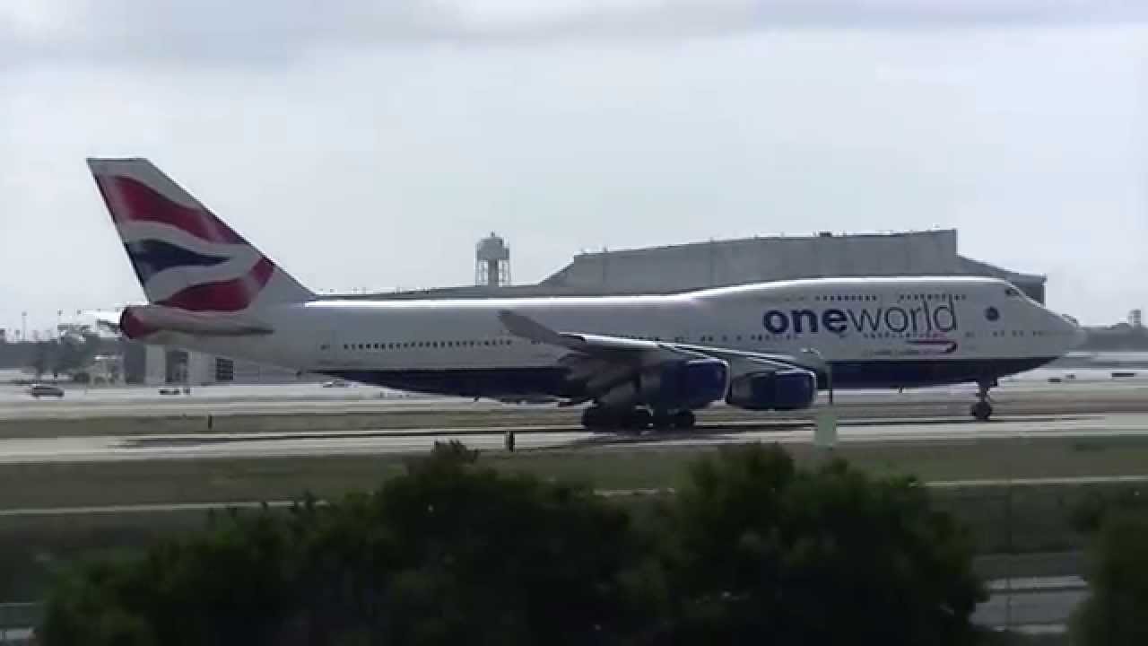 British Airways Flight 283 LHR-LAX 747 "One World" Oct 18 2015 - YouTube
