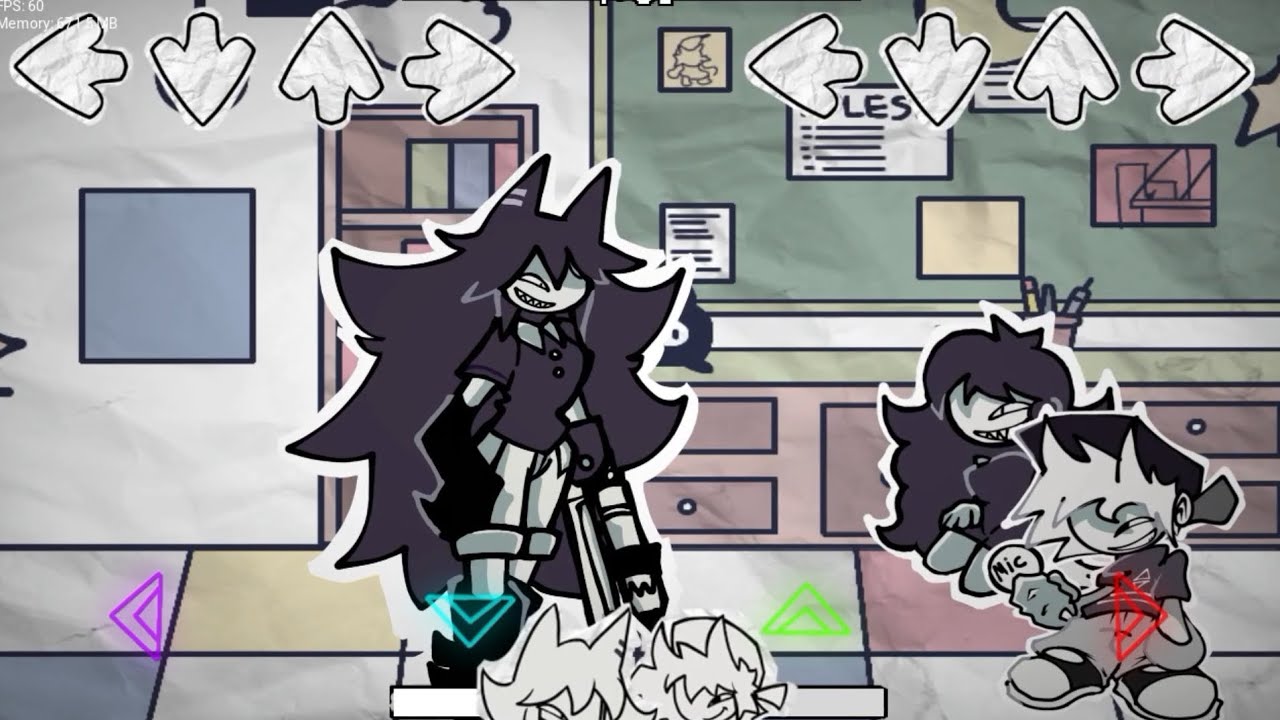 Miss Circle in fnf#edit #fnfmod #fridaynightfunkin - YouTube