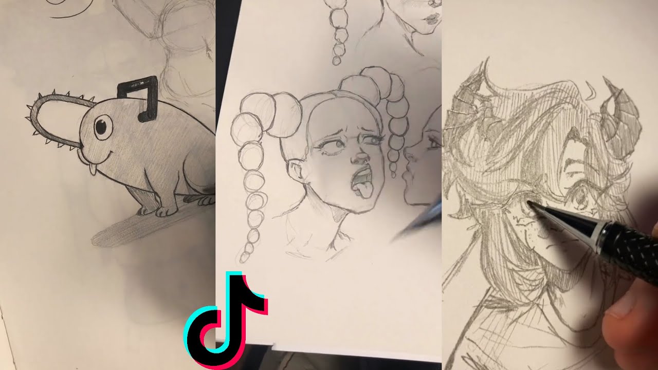 ALT Drawing TikToks - BEST Short Compilation#4 - YouTube