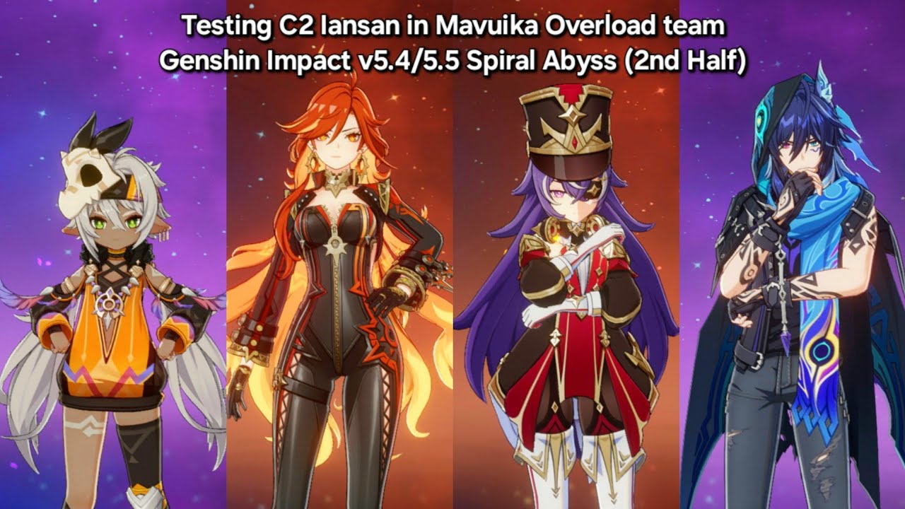 C2 Iansan makes a huge different for my Mavuika Overload team | Genshin ...