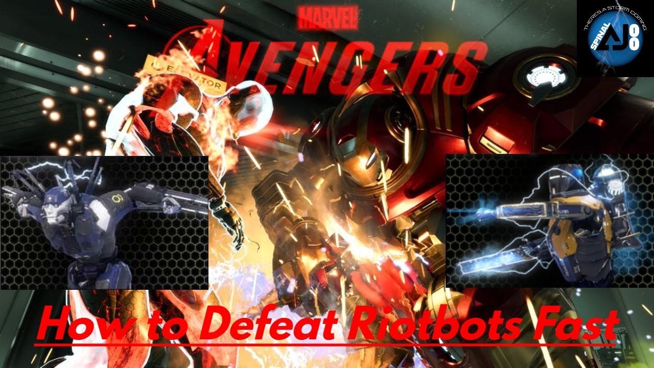 How to Defeat Riotbots Fast in Marvel's Avengers - YouTube