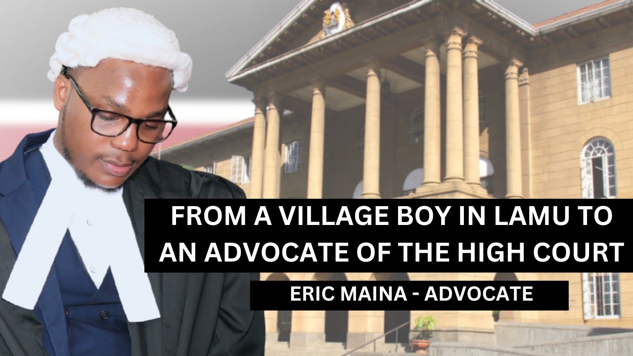 I Balanced My Law Degree with a Full-Time Job - Eric Maina TEASER - YouTube