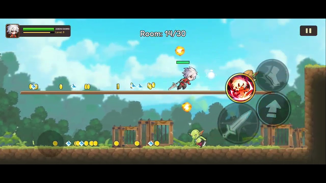 HERO BLITZ GAMEPLAY / WORLD 1 - YouTube