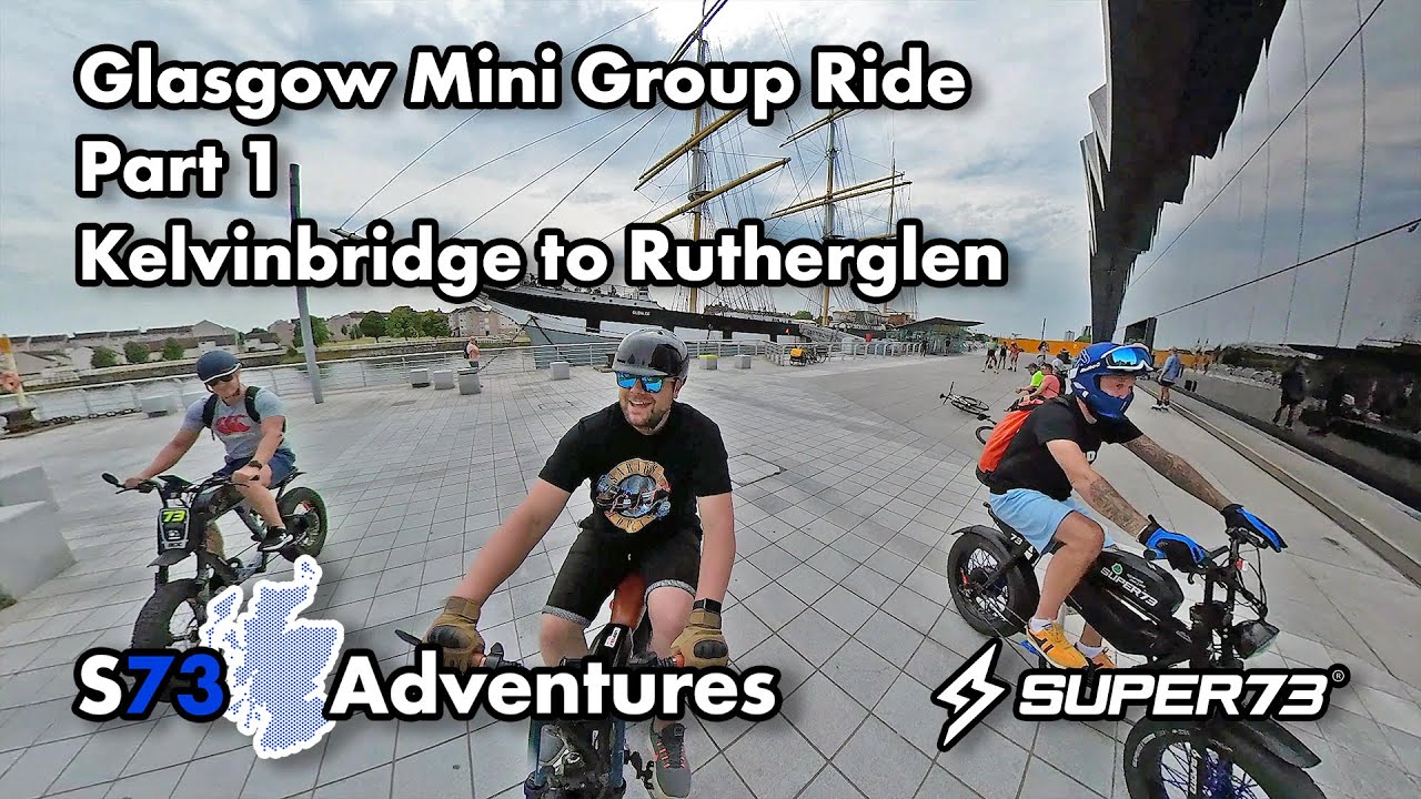 Glasgow Mini Group Ride Part 1 - YouTube
