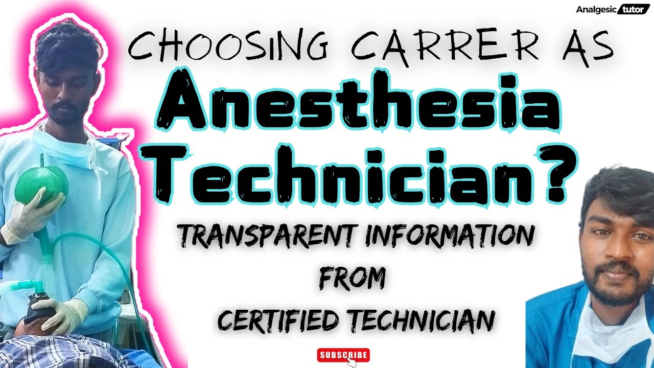 Anesthesia Technician Course Details | From A Certified Anesthesia ...