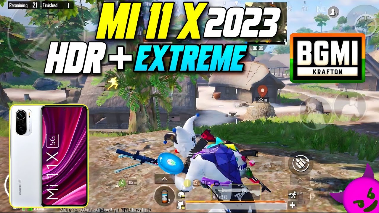 Mi 11X full HDR + EXTREME gaming test after 2 year new update 2023 ...