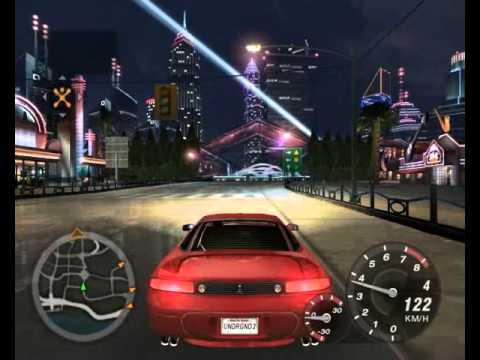 need for speed underground 2 mitsubishi 3000GT cruise gameplay - YouTube