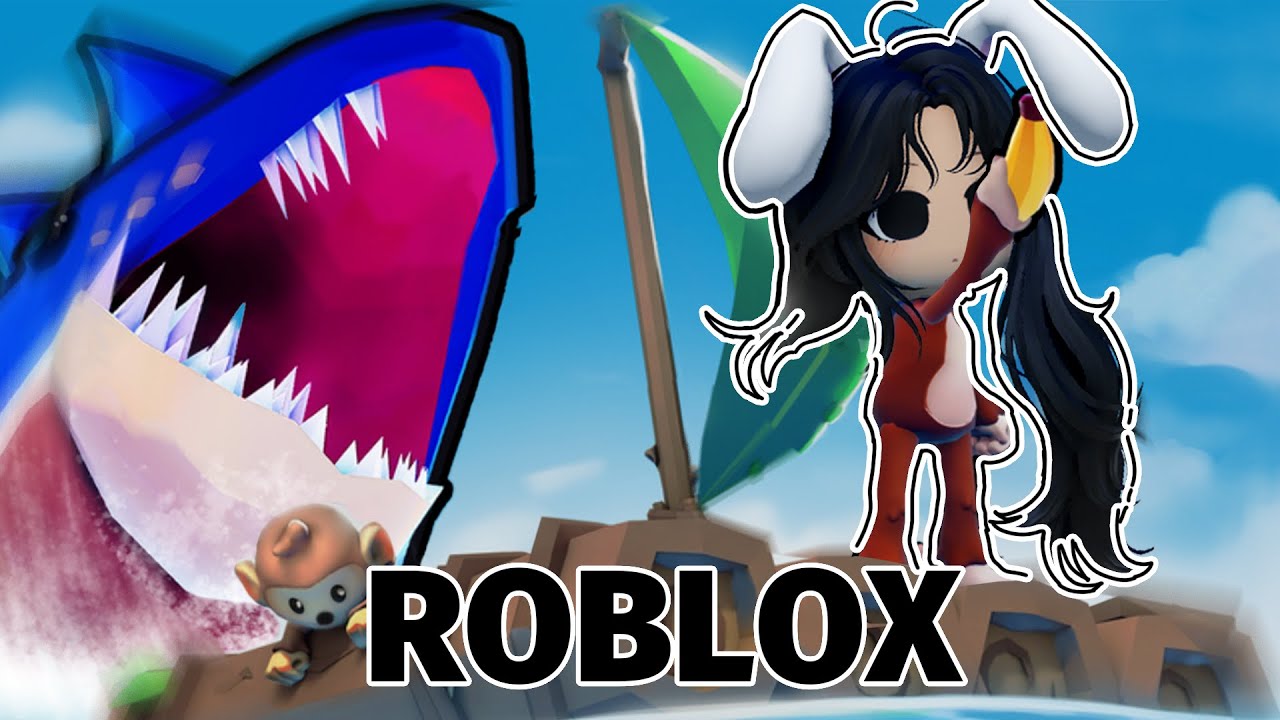 【Roblox海上生存】探索島嶼與怪物大戰!丨monkey raft丨 roblox 遊戲 生存 丨草草遊樂區 - YouTube