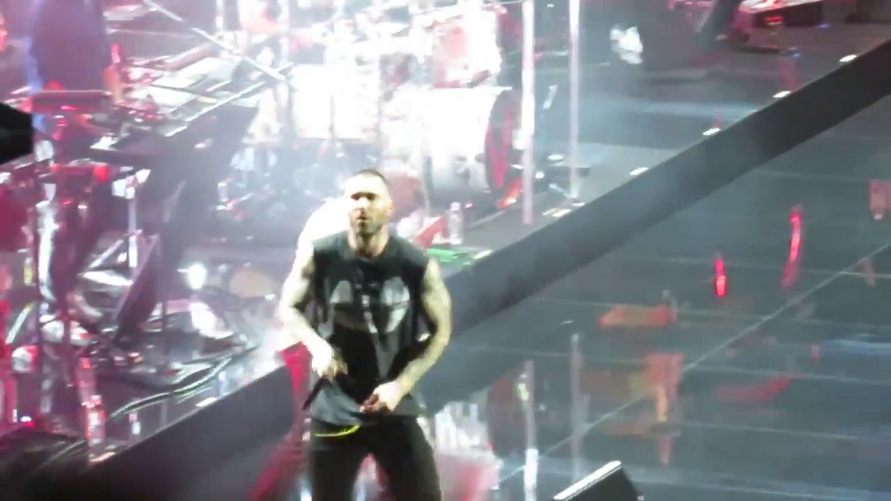 Maroon 5 Concert Live @ Houston Toyota Center 6/10/2018 Part 6 - YouTube