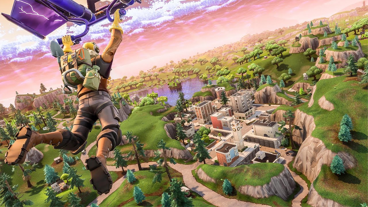 A Round Fortnite Gameplay - YouTube