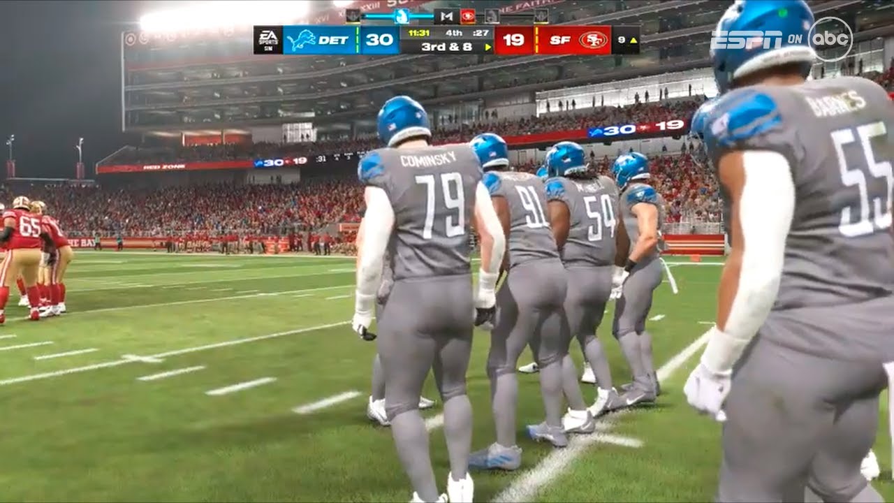 San Francisco 49ers vs. Detroit Lions • NFC Championship 2024 • Full ...
