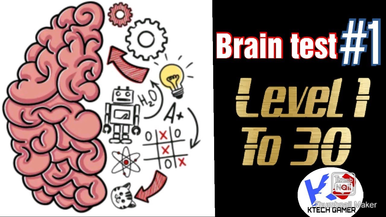 Brain test #1 || Level 1 to 30 || Android gameplay - YouTube