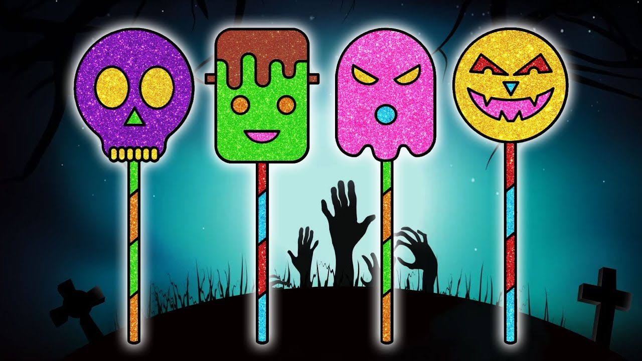 Como desenhar doces de Halloween | Halloween Drawings | Desenho passo a ...