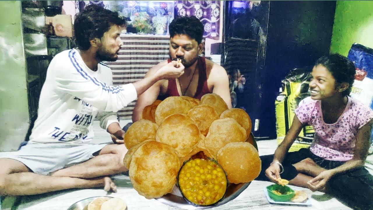 Luchi ghugni Recipe | Ghugni Recipe | Desi Ranna - YouTube