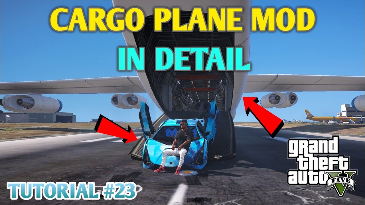CARGO PLANE MOD | GTA 5 HINDI MOD TUTORIAL | #23 || GT GAMING - YouTube