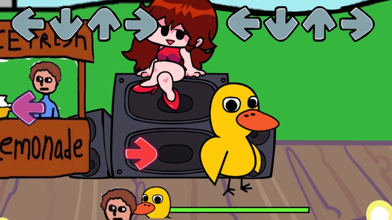 Friday Night Funkin but Duck song. Funny FnF mod. - YouTube