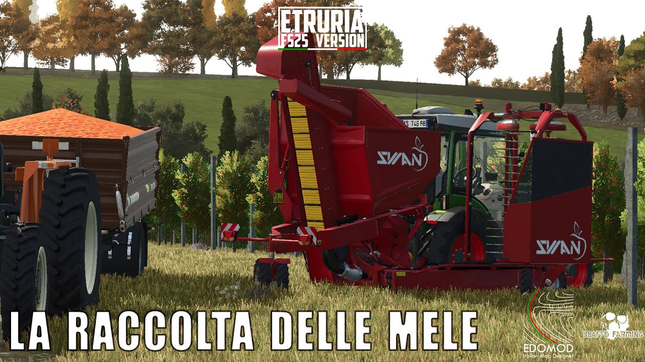 Farming Simulator 25 ITA | Raccolta Mele e Produzione Succo 🍎 sulla ...