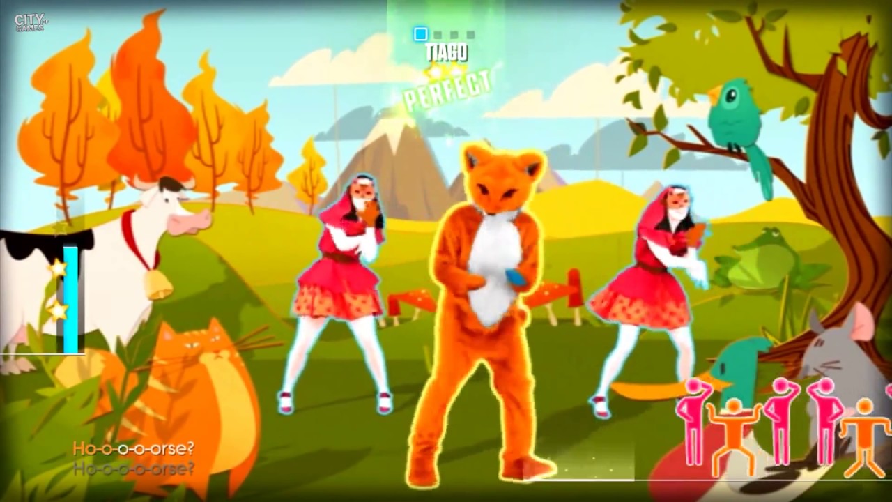 WII Just Dance 2015 Ylvis The Fox What Does The Fox Say 5 Stars Dolphin ...