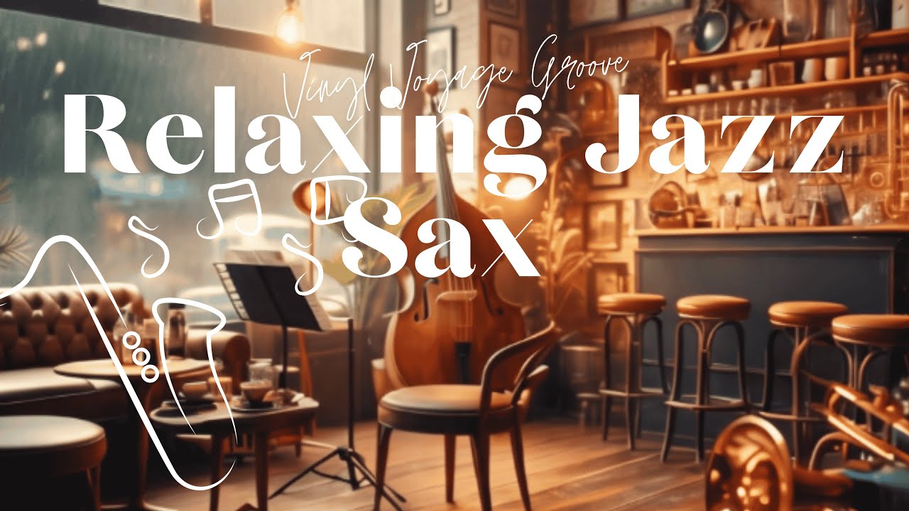 Saxophone Jazz Tunes ☕🍁 Cozy Fall Cafe Ambience ~ Relaxing Music for ...