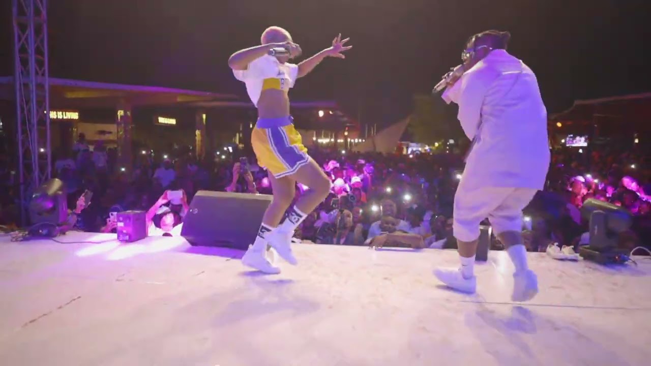 Rayvanny X Zuchu performance in Kidimbwi Dar es salaam - YouTube