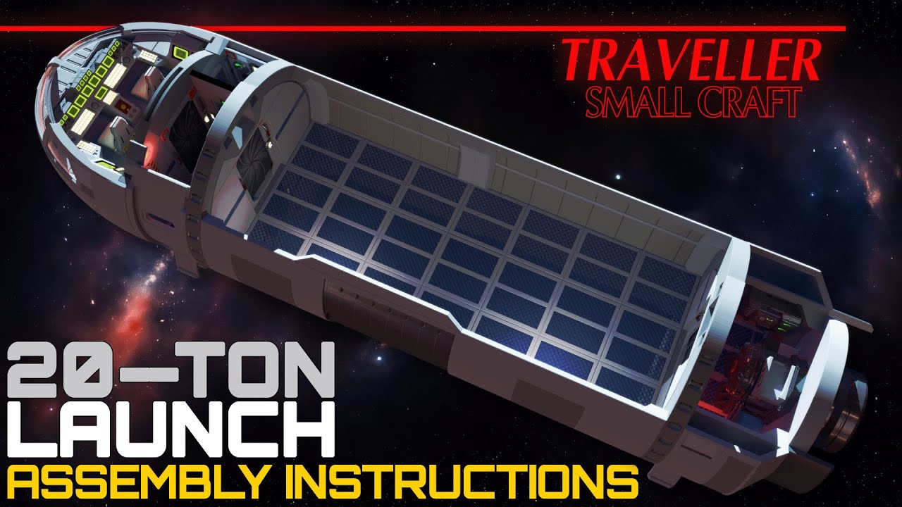 Traveller 20-Ton Launch Assembly Instructions - YouTube