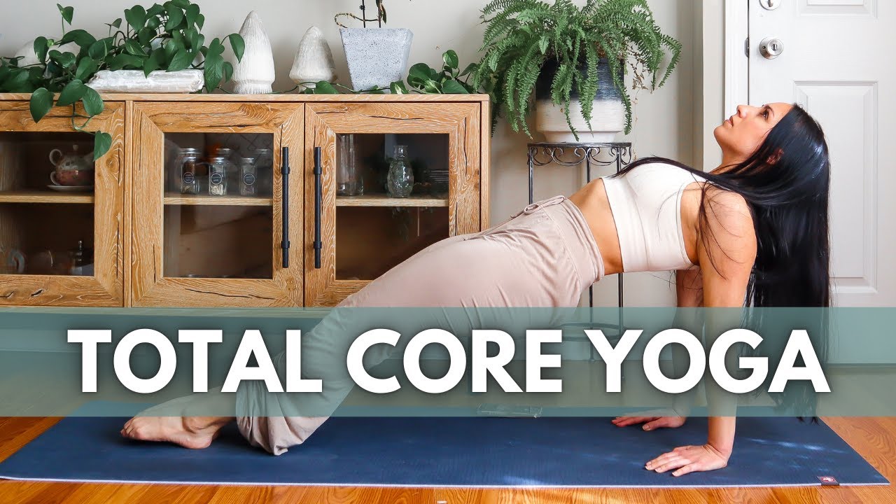 Yoga For A Stronger Core | 20 Min Total Core Yoga - YouTube