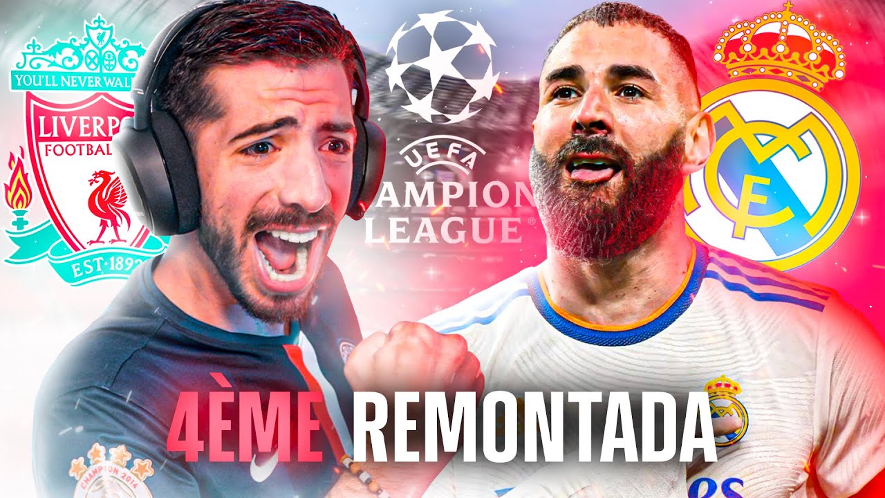 REMONTER 3 BUTS EN 10 MN sur FIFA 22 ! (FINALE LDC REAL MADRID ...