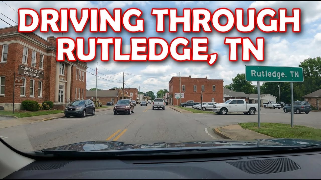 Driving Through Rutledge, Tennessee - YouTube