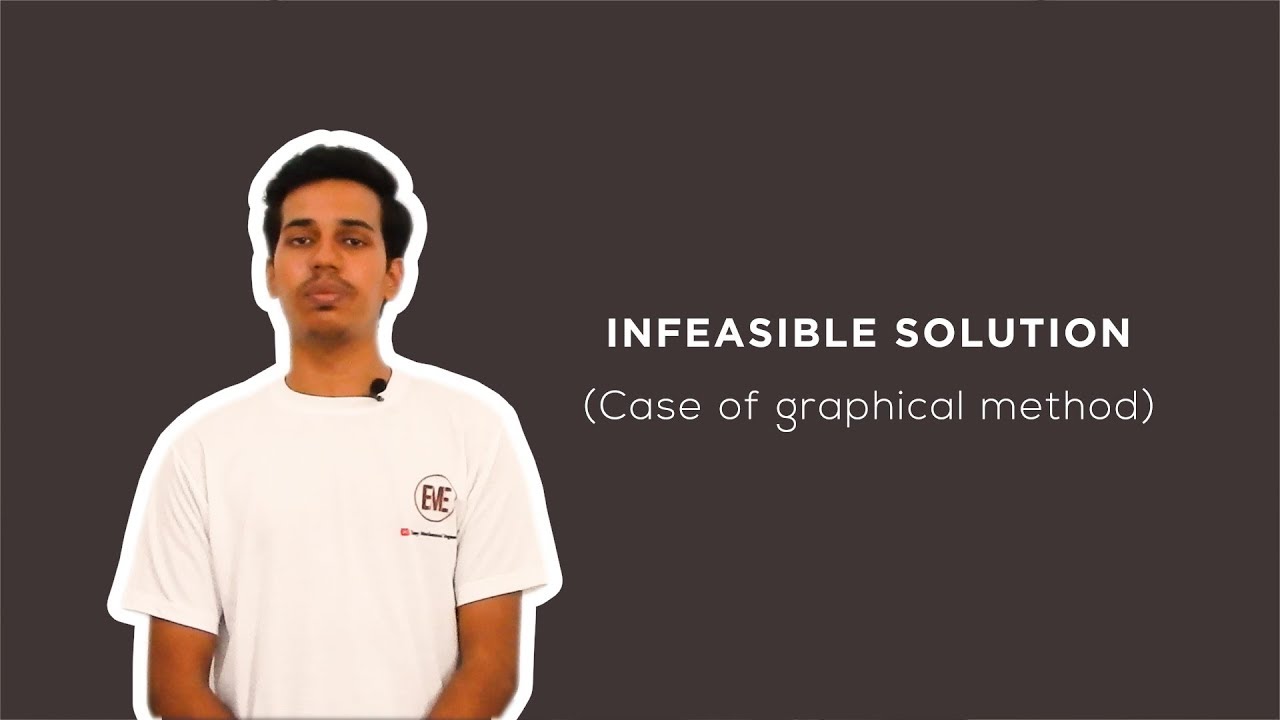 Infeasible solution in the case of graphical method - YouTube