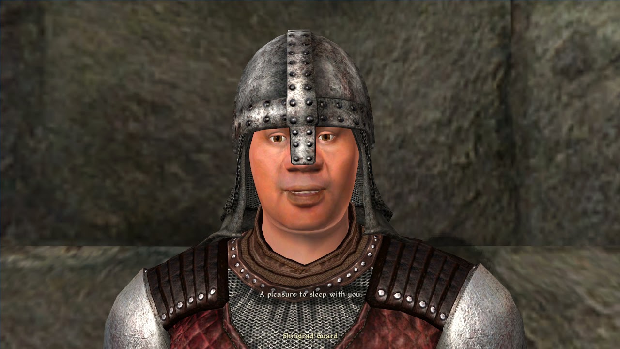 The Friendliest Guard In Oblivion - YouTube