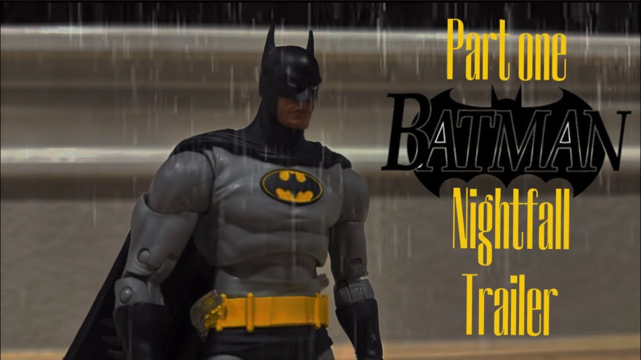 Batman nightfall part one stop motion trailer #batman #nightfall #dc # ...