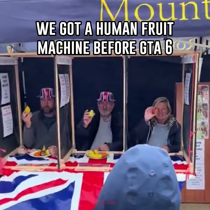 Human slot machine IRL - YouTube