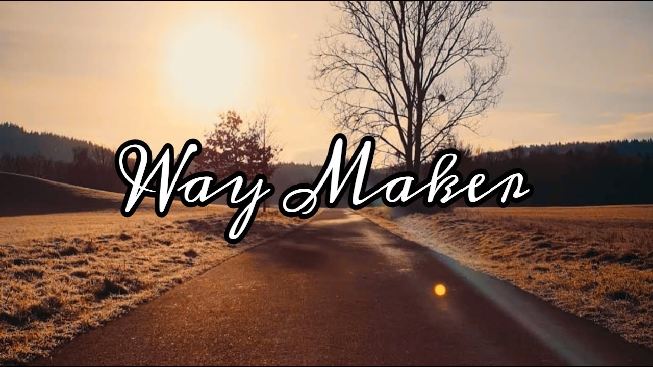 WAY MAKER || Worship Song || Karaoke || minus one - YouTube