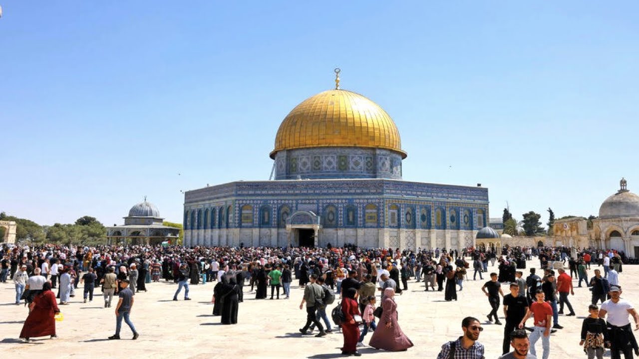 inside the First Qibla Of Muslim`s AL AQSA Mosque ||Holy Shrine - YouTube