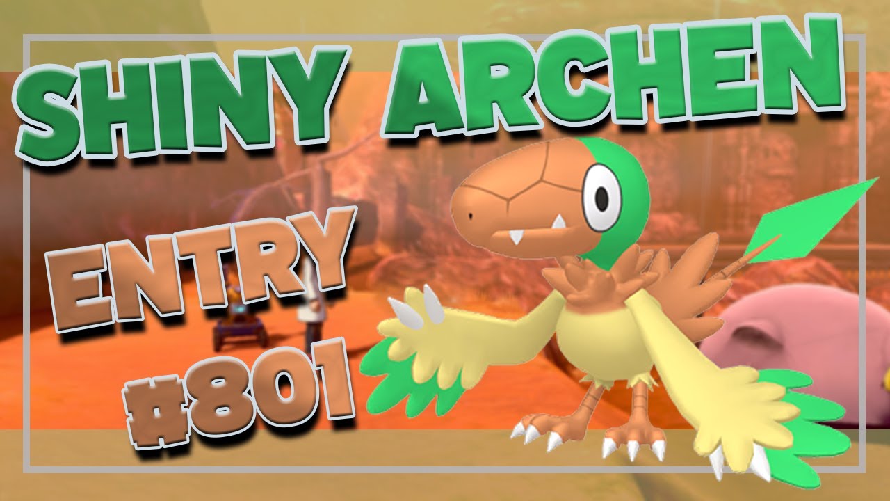 Shiny Archen from Sword RE! Shiny Living Dex #801! - YouTube