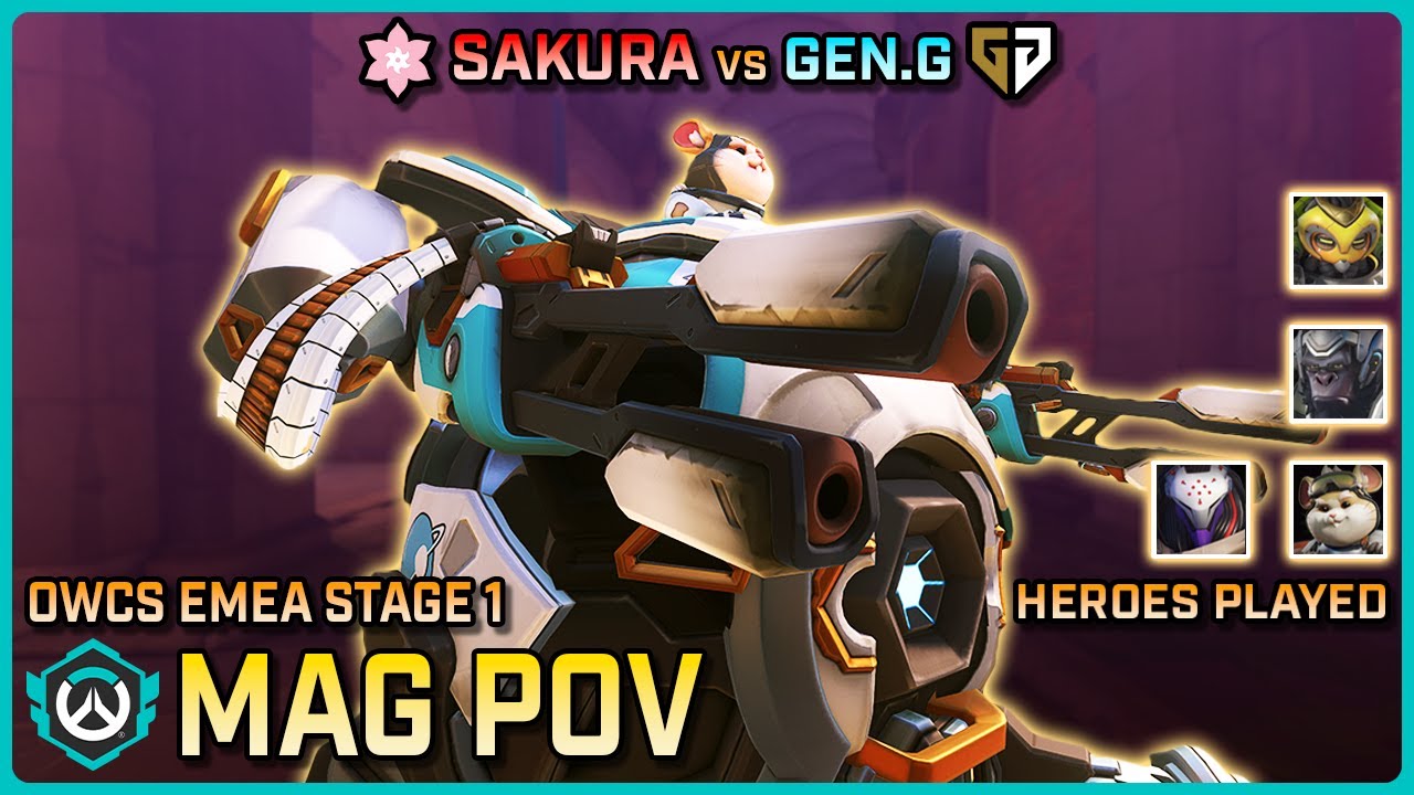 [ Mag ] Sakura Esports vs Gen.G | Round Robin | OWCS EMEA Stage 1 - YouTube