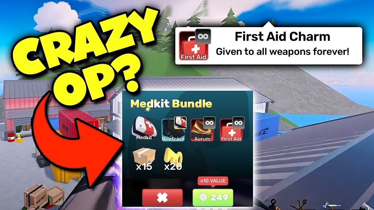 Buying and Testing the Medkit bundle in Roblox Rivals to see if it is ...